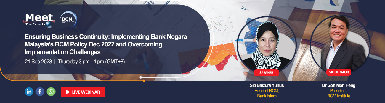 Meet-The-Experts 21 Sep 2023 - World Continuity Congress and Meet-The ...